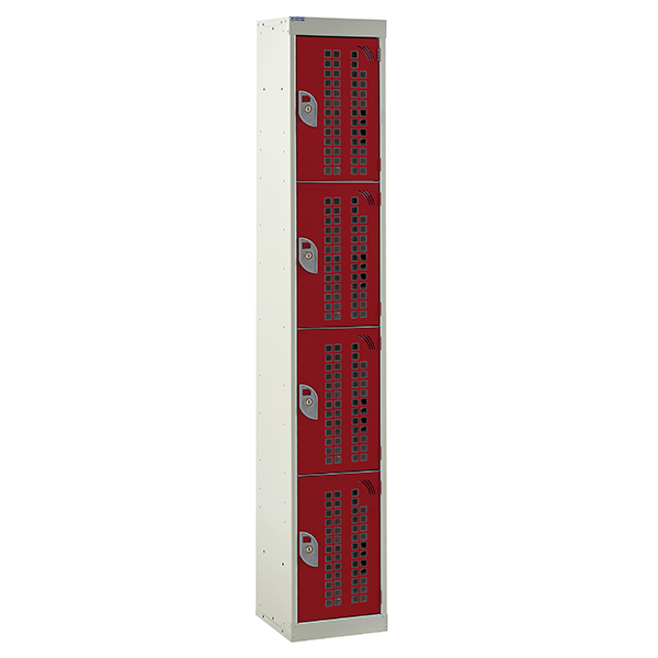 4 Door Armour Perforated Lockers | Direct2U