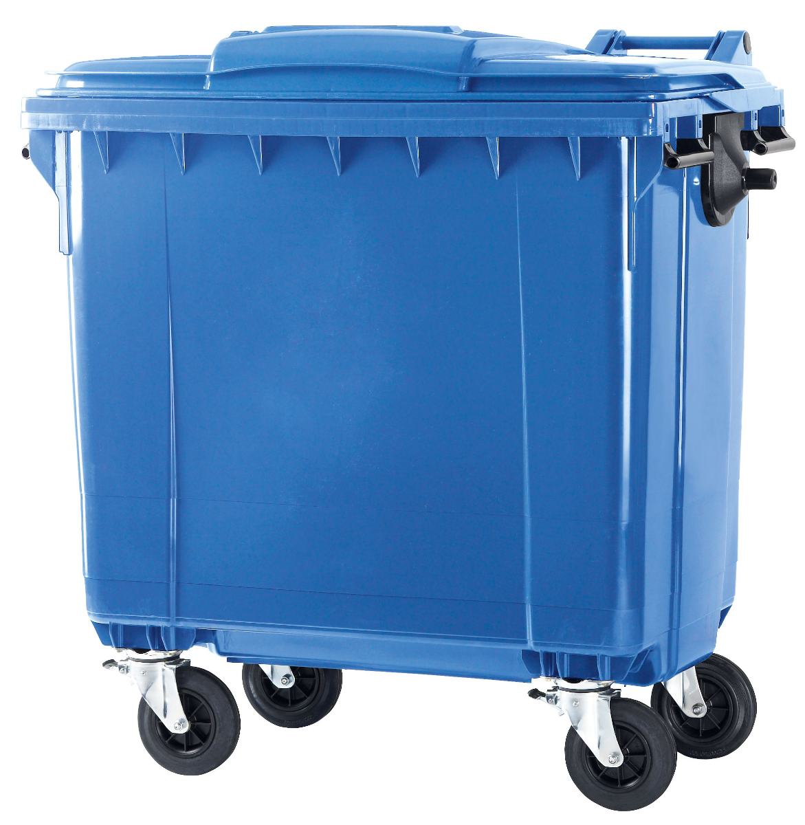 4 Wheeled Wheelie Bins - 1100 Litre Flat Top | Direct2U